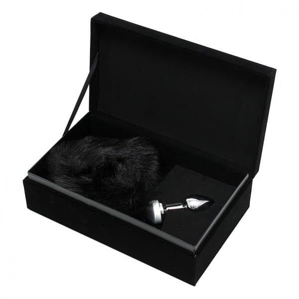 Small Butt Plug With Black Tail Lovedoll Uk